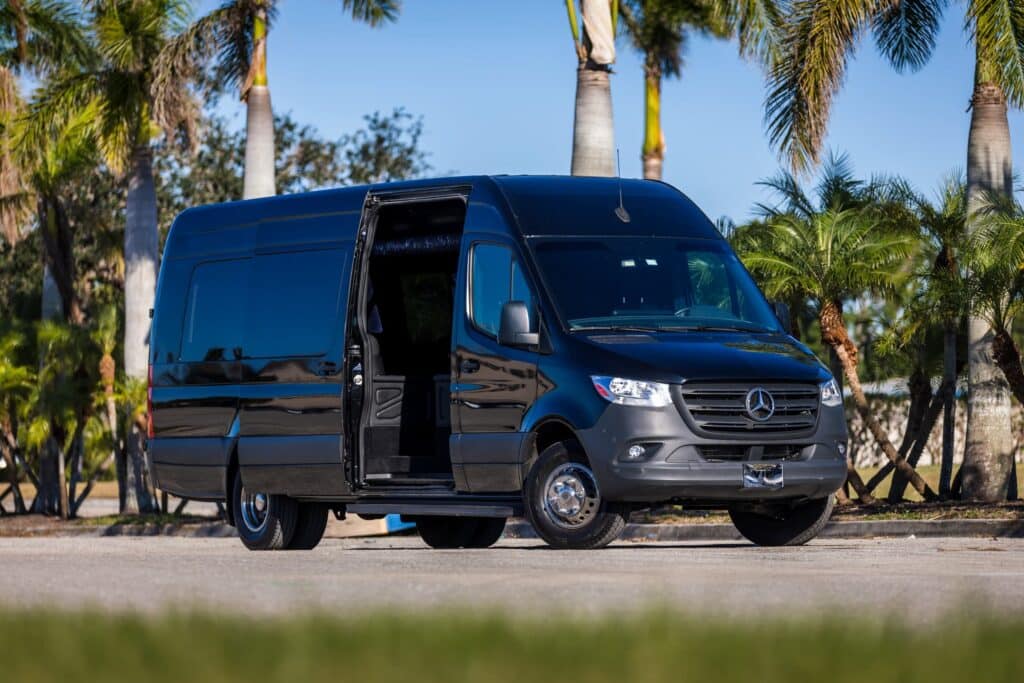 Luxurious Mercedes Party Bus I Rental | Naples & Fort Myers
